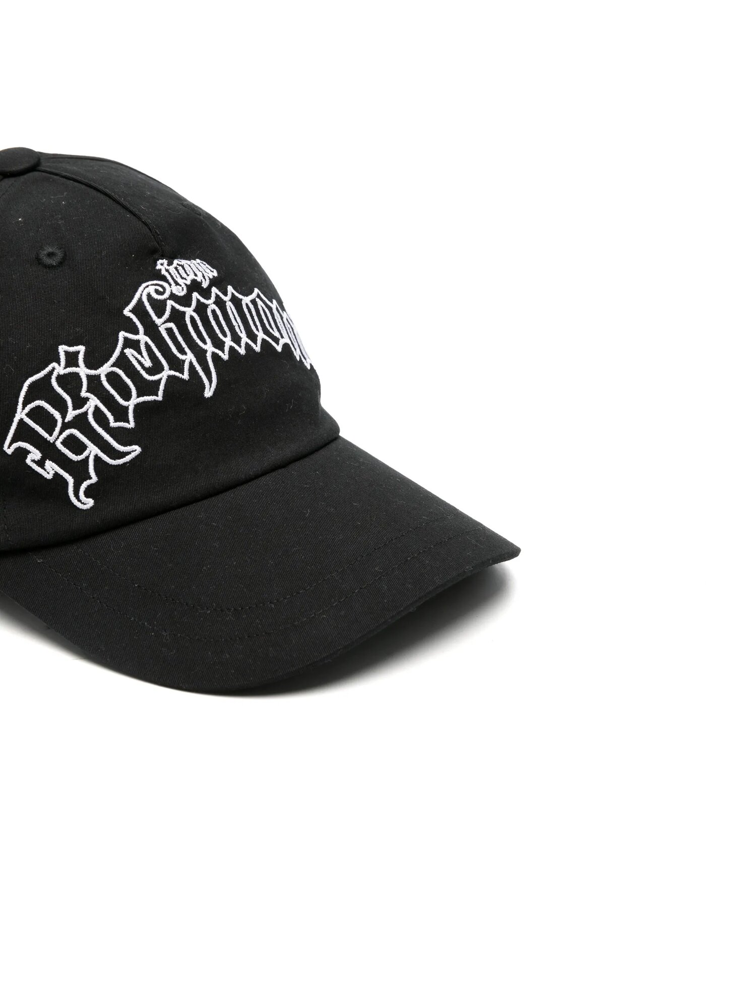 Шапка JOHN RICHMOND Logo-embroidered baseball cap для девочек, размер OneSize, black — фото 1