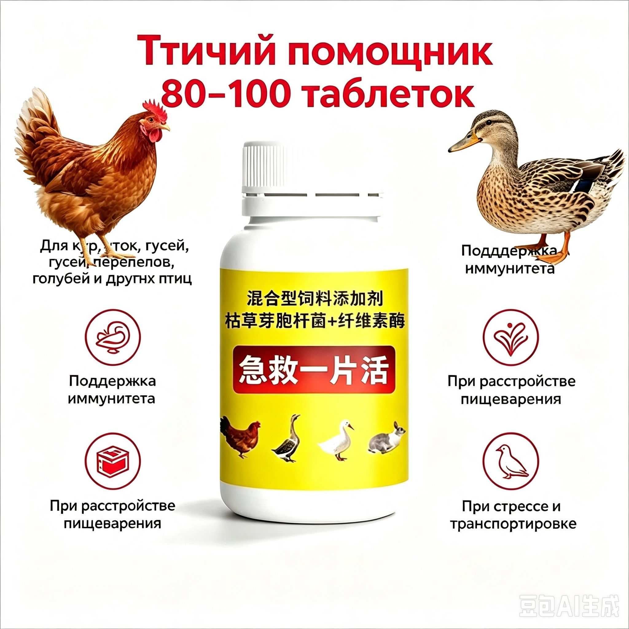 Специальное средство от голубиной оспы - эффективное лечение оспин на веках, уголках клюва и пальцах ног у почтовых и