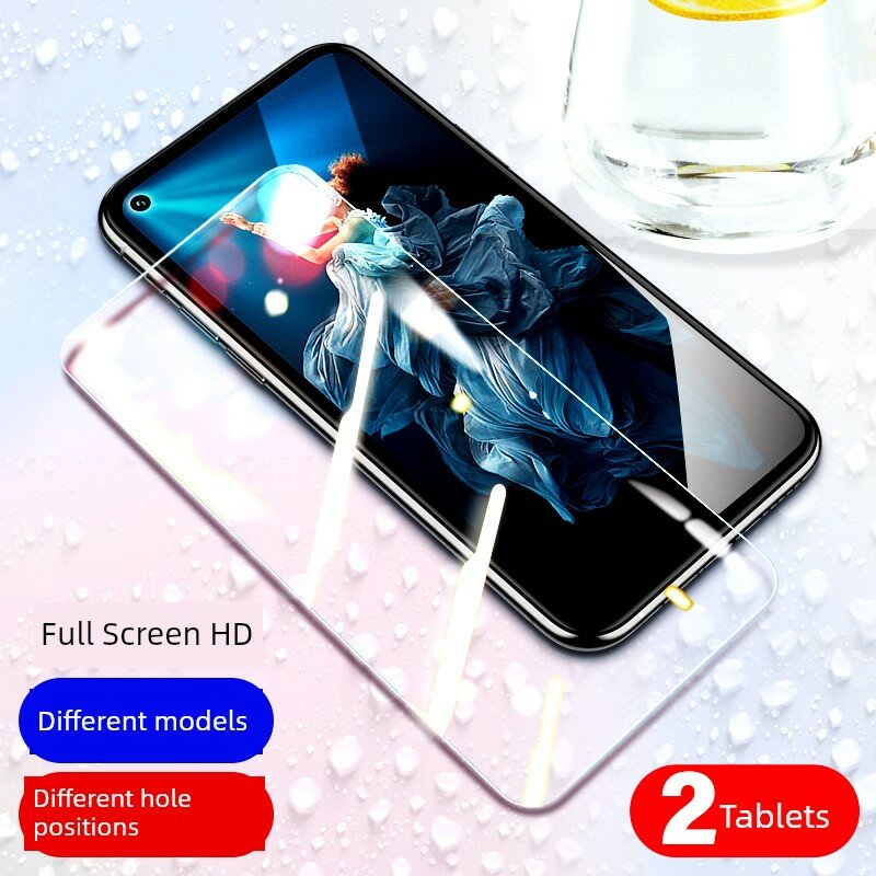 Защитное стекло для Honor X20, 2 шт. с улучшенной прозрачностью и бескрайним покрытием