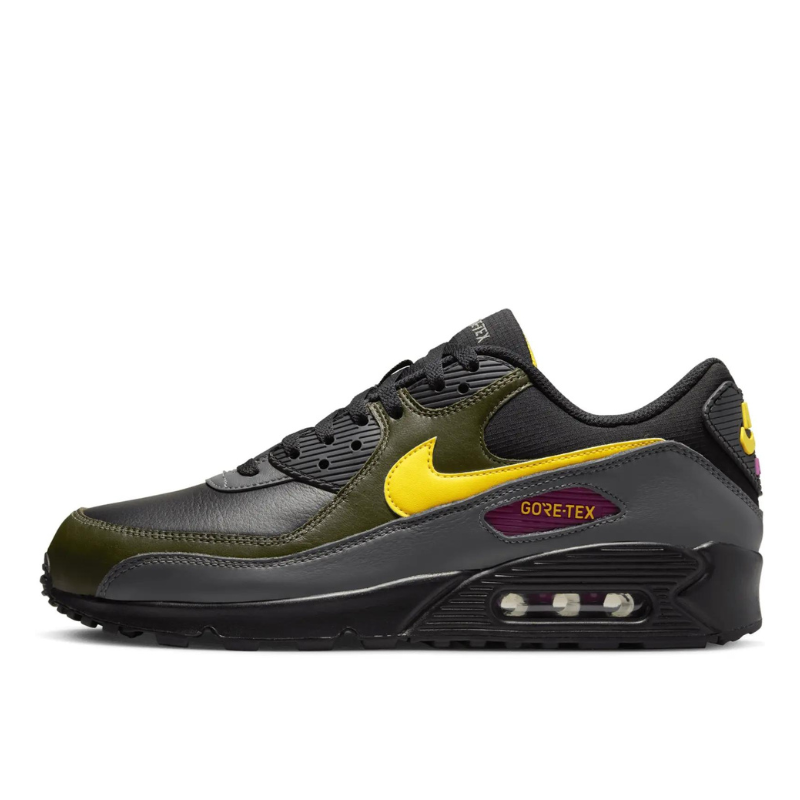 Кроссовки Nike Air Max 90 Black Yellow DJ9779-001