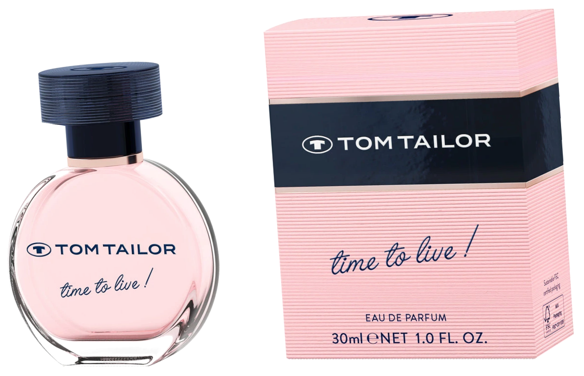 Tom Tailor Time To Live женские духи 50 мл / Том Тейлор Тайм Ту Лив