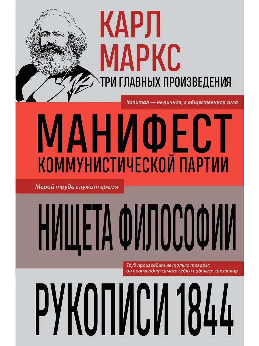 Книга Карл Маркс. Манифест коммунистической партии. Нищета ф