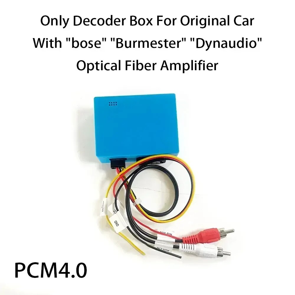 CHSTEK для Porsche оптоволоконный блок для оригинального автомобиля с декодером Fiber Optic Box 4.0