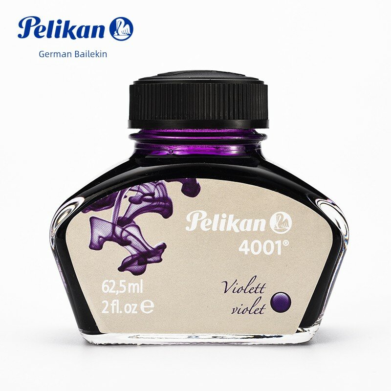 Премиум чернила Pelikan 4001 62,5 мл некарбоновые для ручек, Сине-фиолетовый оттенок
