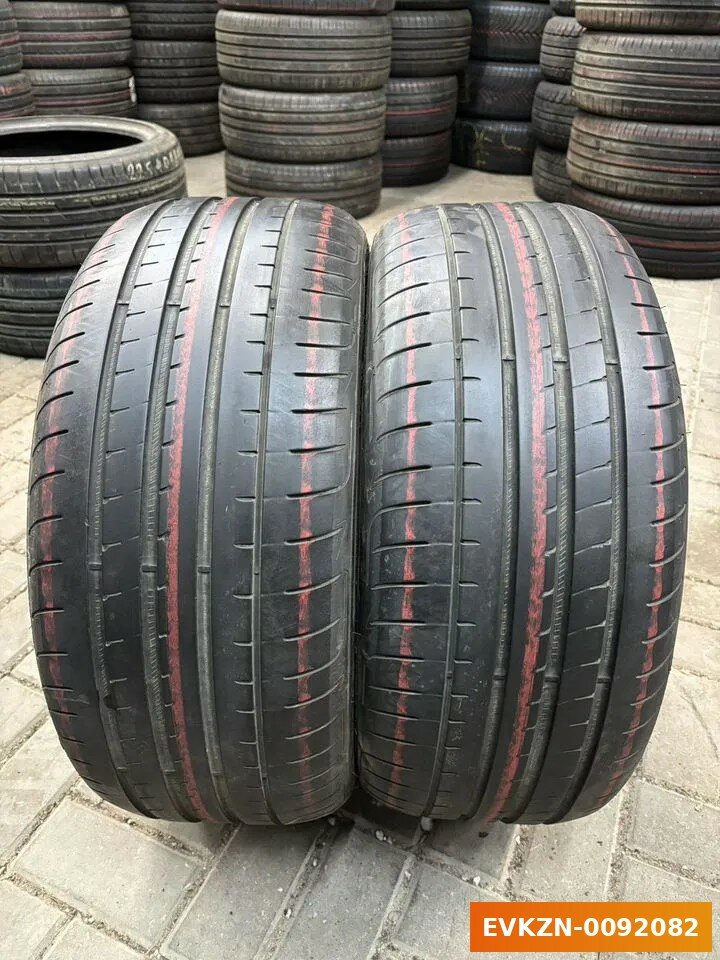 Комплект (2 шт) летних БУ шин Goodyear Eagle F1 Asymmetric 3 225/40 R18 35% износ 7991884669