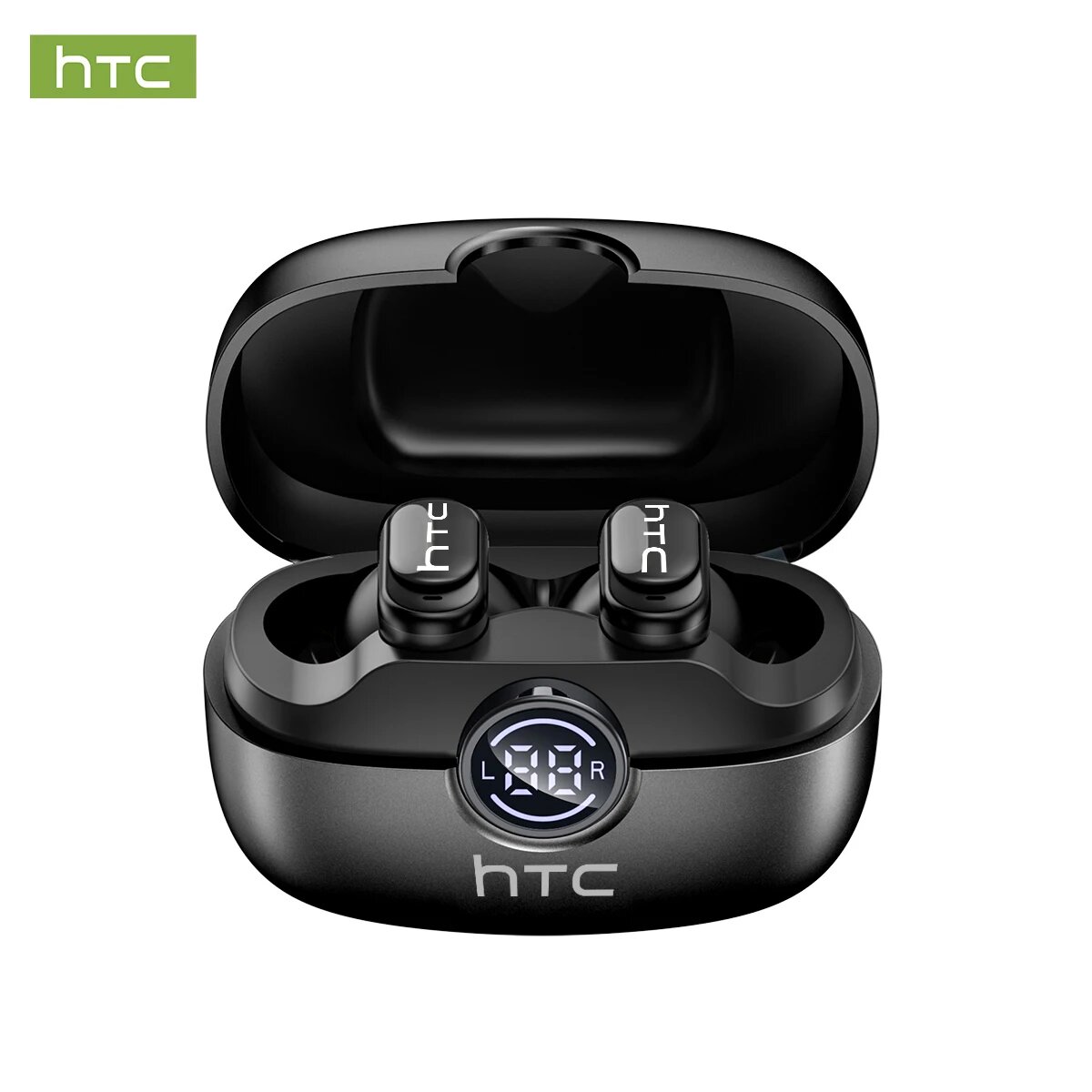 Беспроводные наушники HTC NE79 Bluetooth 5.3 Black AI