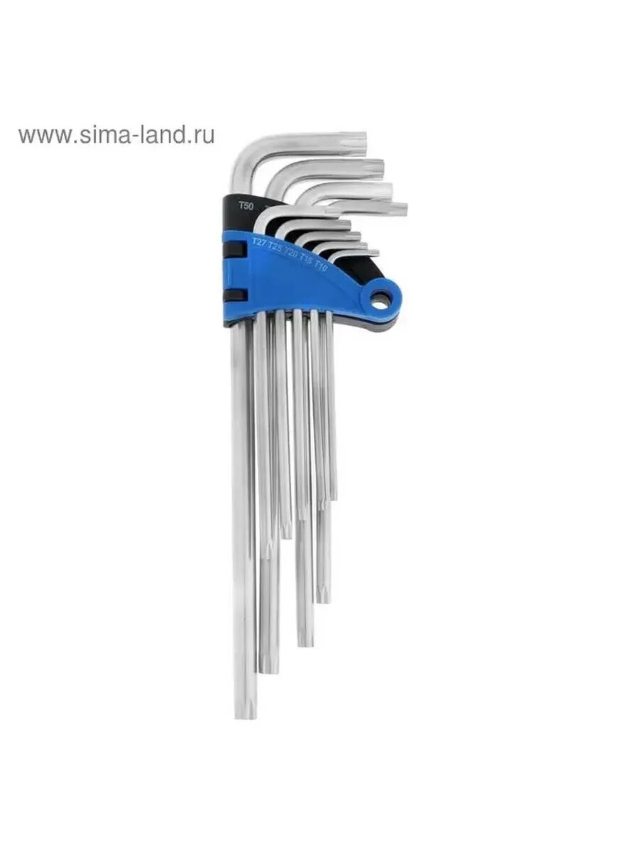 Экстрадлинный набор TORX Tamper из CrV, 9 шт.