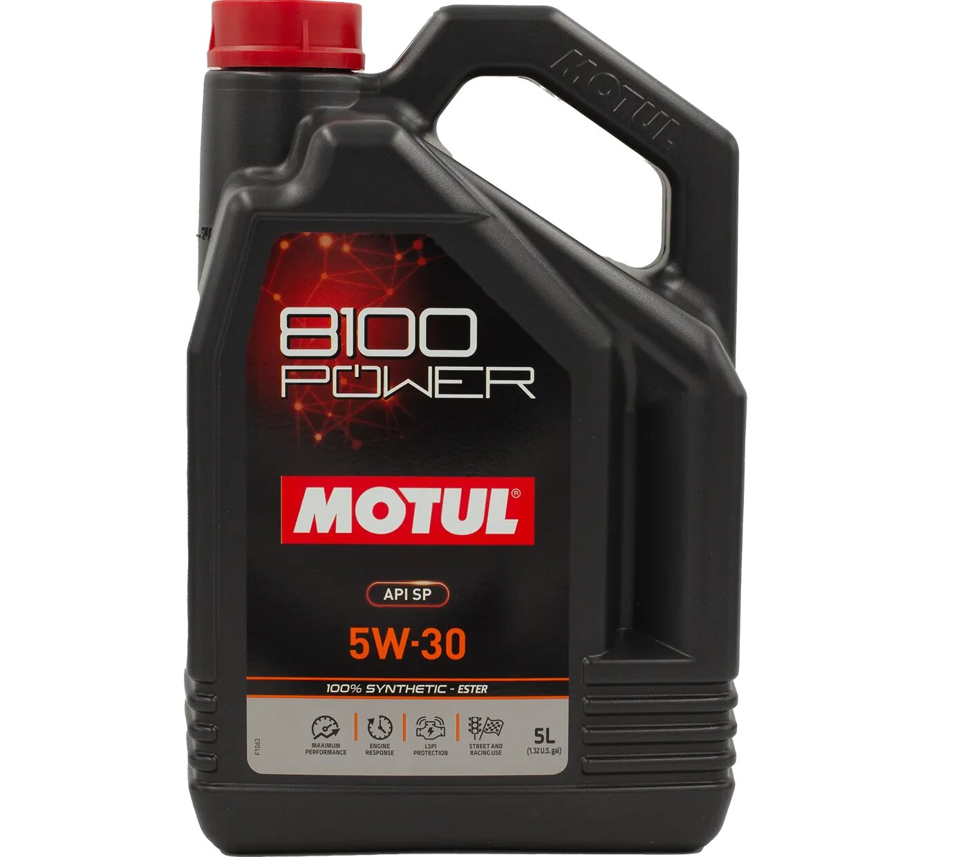 MOTUL 8100 POWER синтетическое 5W30 (SP) синтетическое 5л, 5л