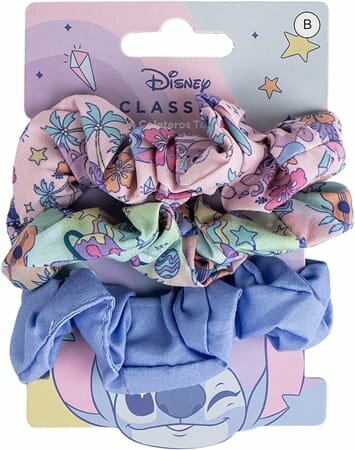 Резинки для волос disney stitch scrunchies, 3 шт.