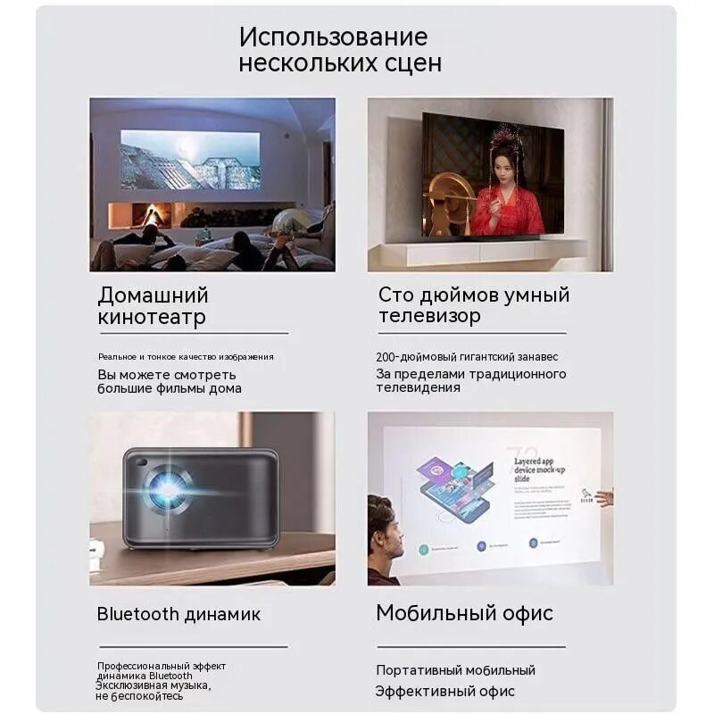 TXCESDDA Проектор, 3DLP, черный — фото 1