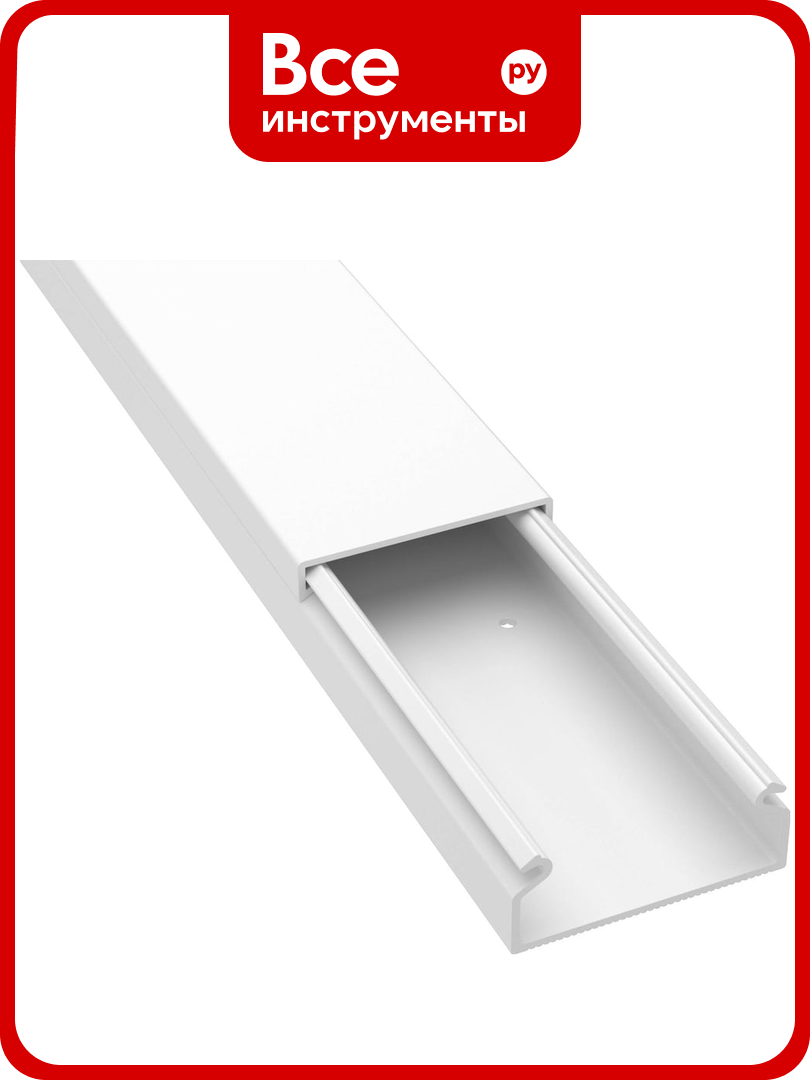 Кабель-канал DKC TMC 40/1x17 дл.2м 00351DIY для прокладки электрических сетей