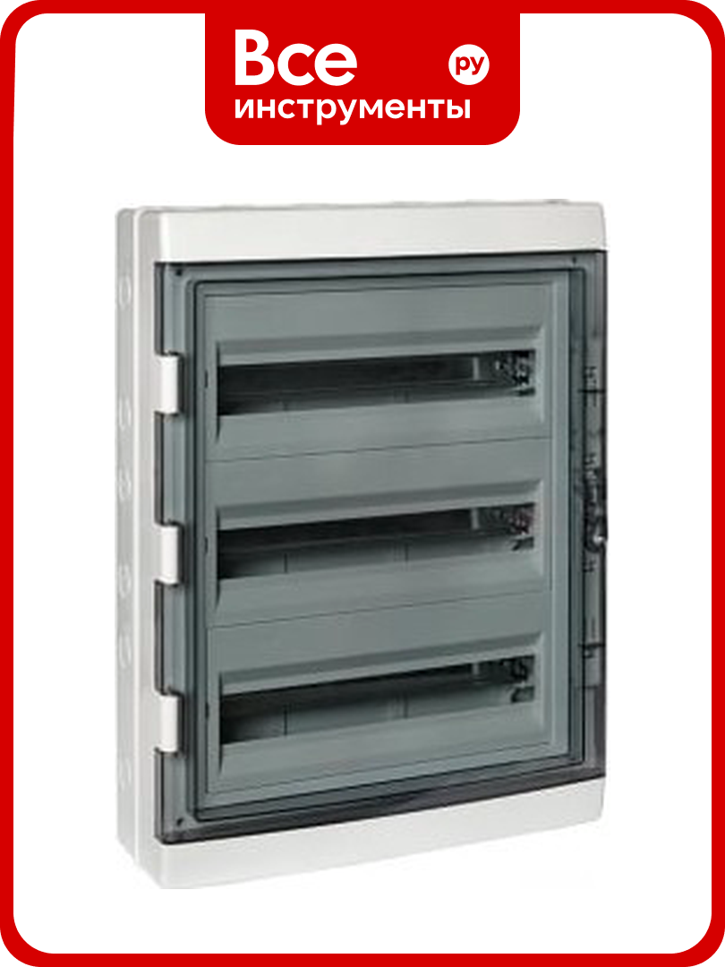 Распределительный щит EKF, ЩРН-ПГ-54 навесной IP65 PROxima pb65-n-pg-54m