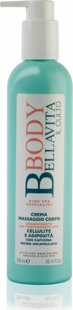 BELLAVITA IL CULTO Антицеллюлитный дренирующий крем Body Massage Cream 75ml