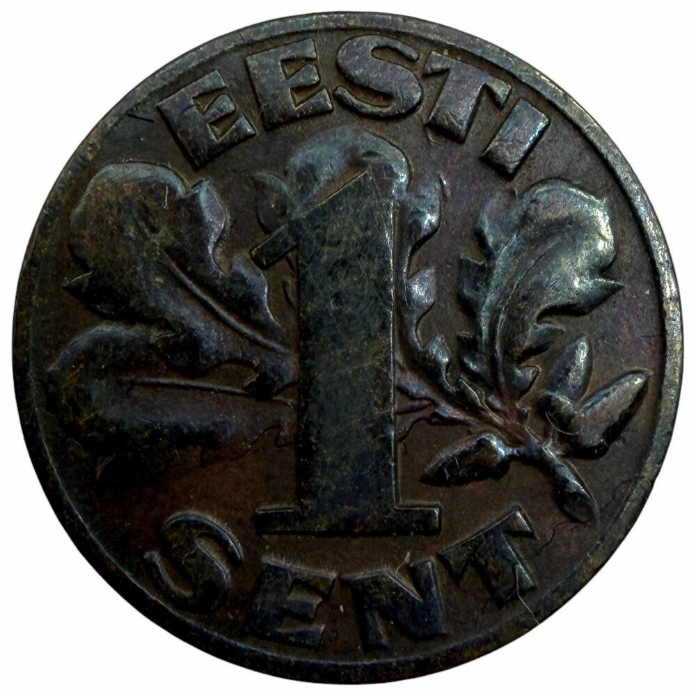 Эстония 1 сент 1929 г. (Лот №2)