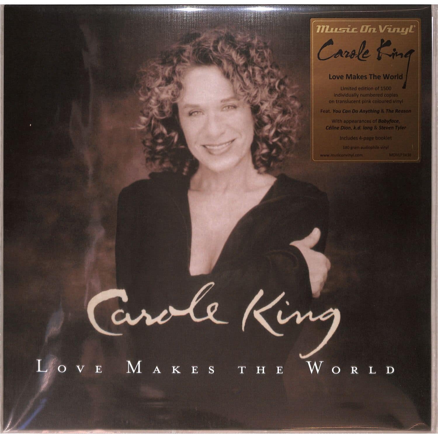 Carole King. Love Makes The World (LP Ltd/Translucent Pink Vinyl/Reissue/Виниловая пластинка)