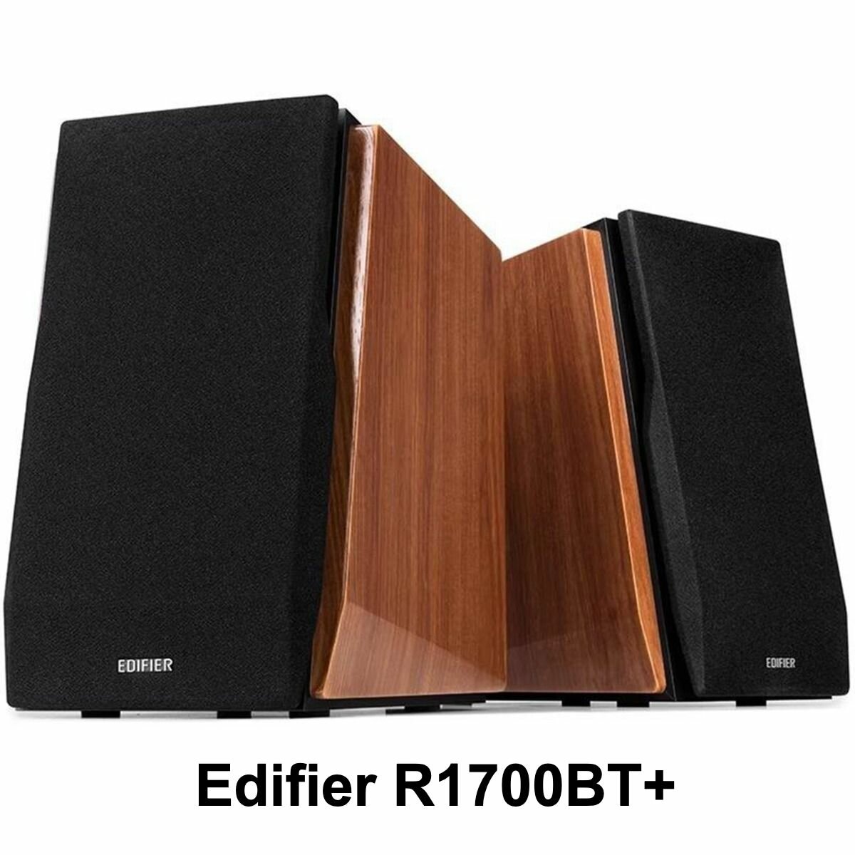 Edifier R1700BT+ Модернизированный деревянный Bluetooth-динамик уровня HIFI для ТВ-компьютера, настольного компьютера 2.0 Channel