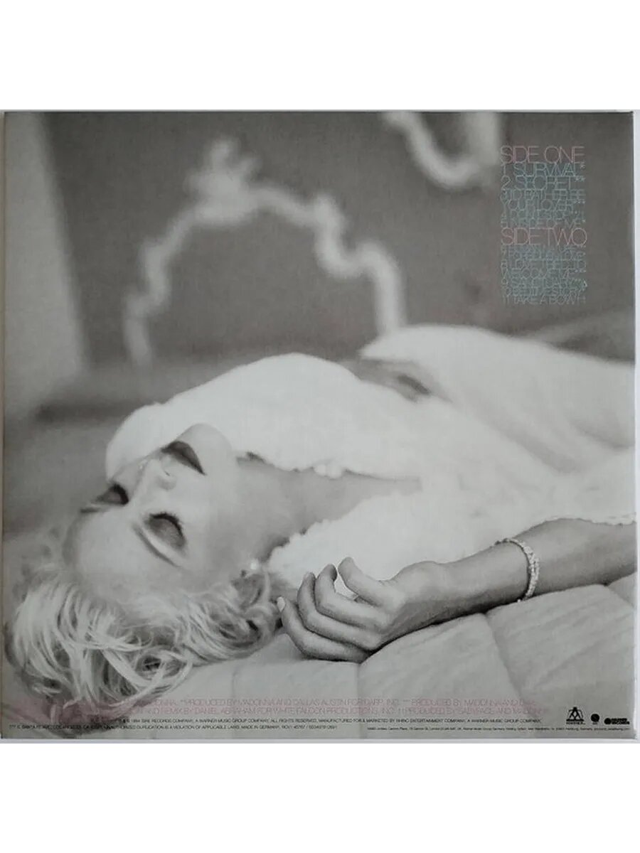 Madonna - Bedtime Stories (silver) — фото 1