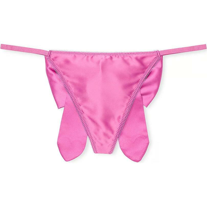 Трусики женские Victoria's Secret Thong розовые, S EU, 1 шт.