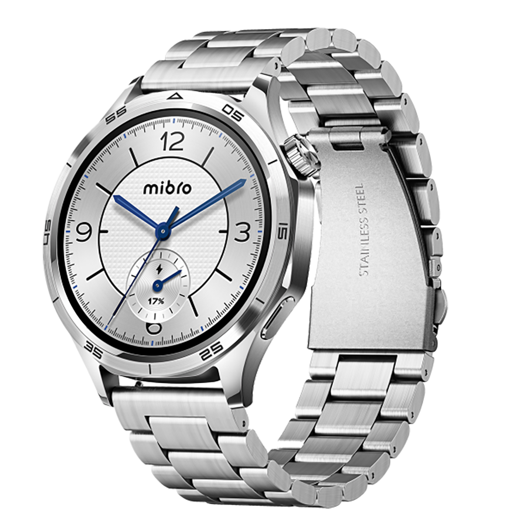Смарт-часы Mibro Watch GT, AMOLED, 300 мАч, серебристый (XPAW026SL)