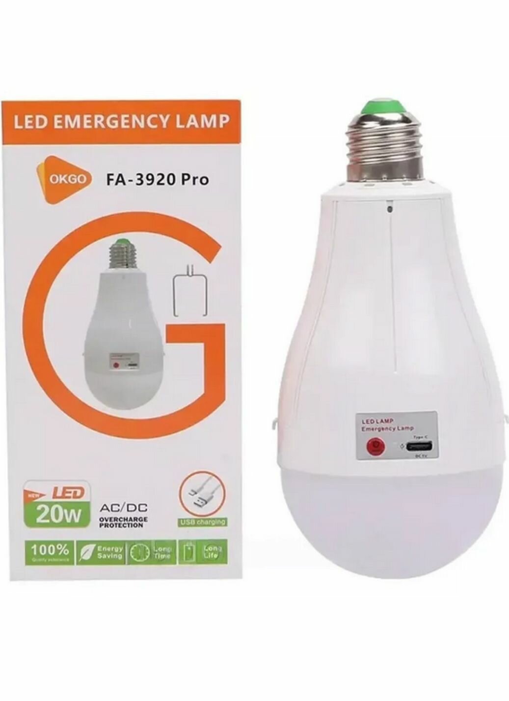 Лампа светодиодная OKGO AC/DC FA-E3920 20W