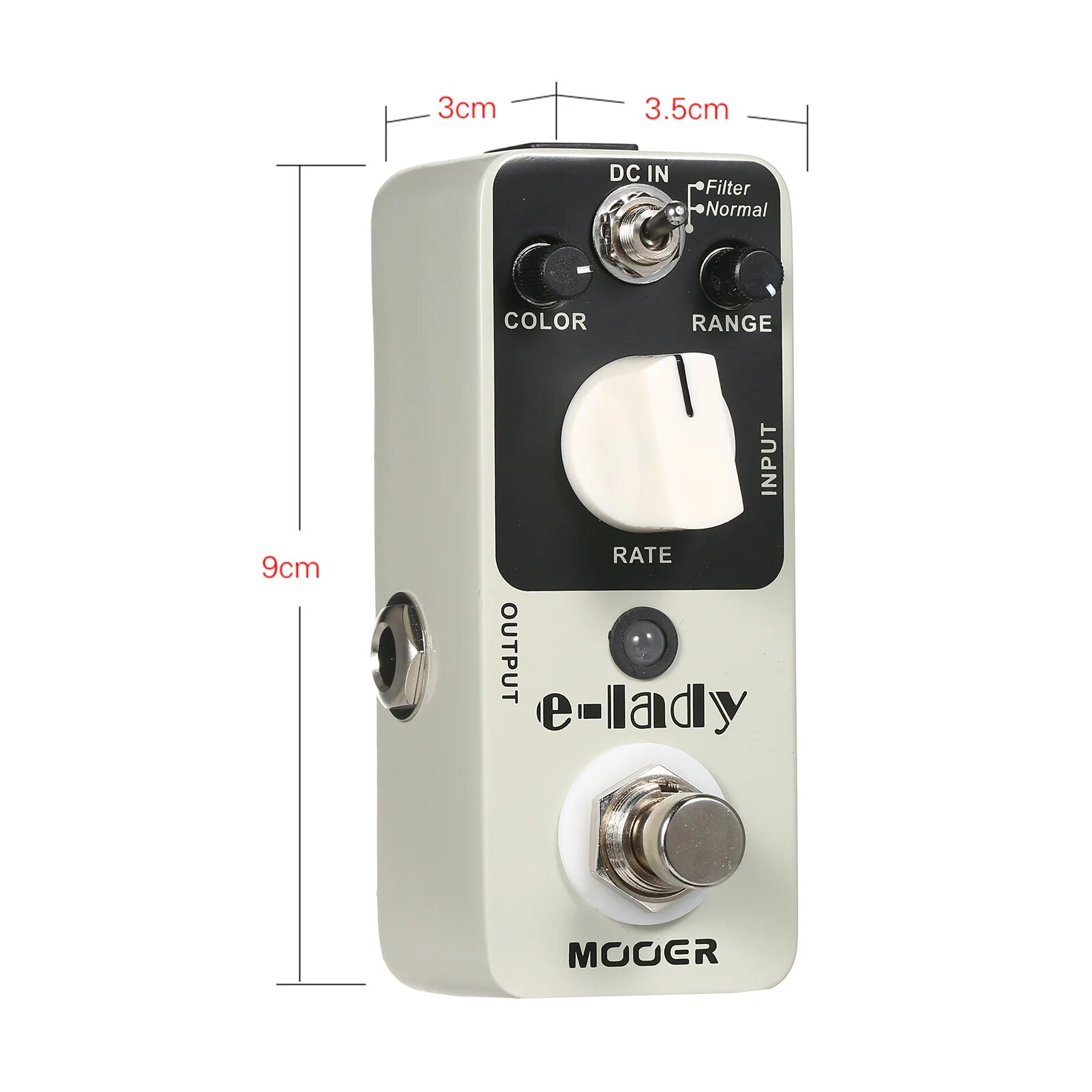 MOOER e-lady Analog Flanger Guitar Effect Pedal