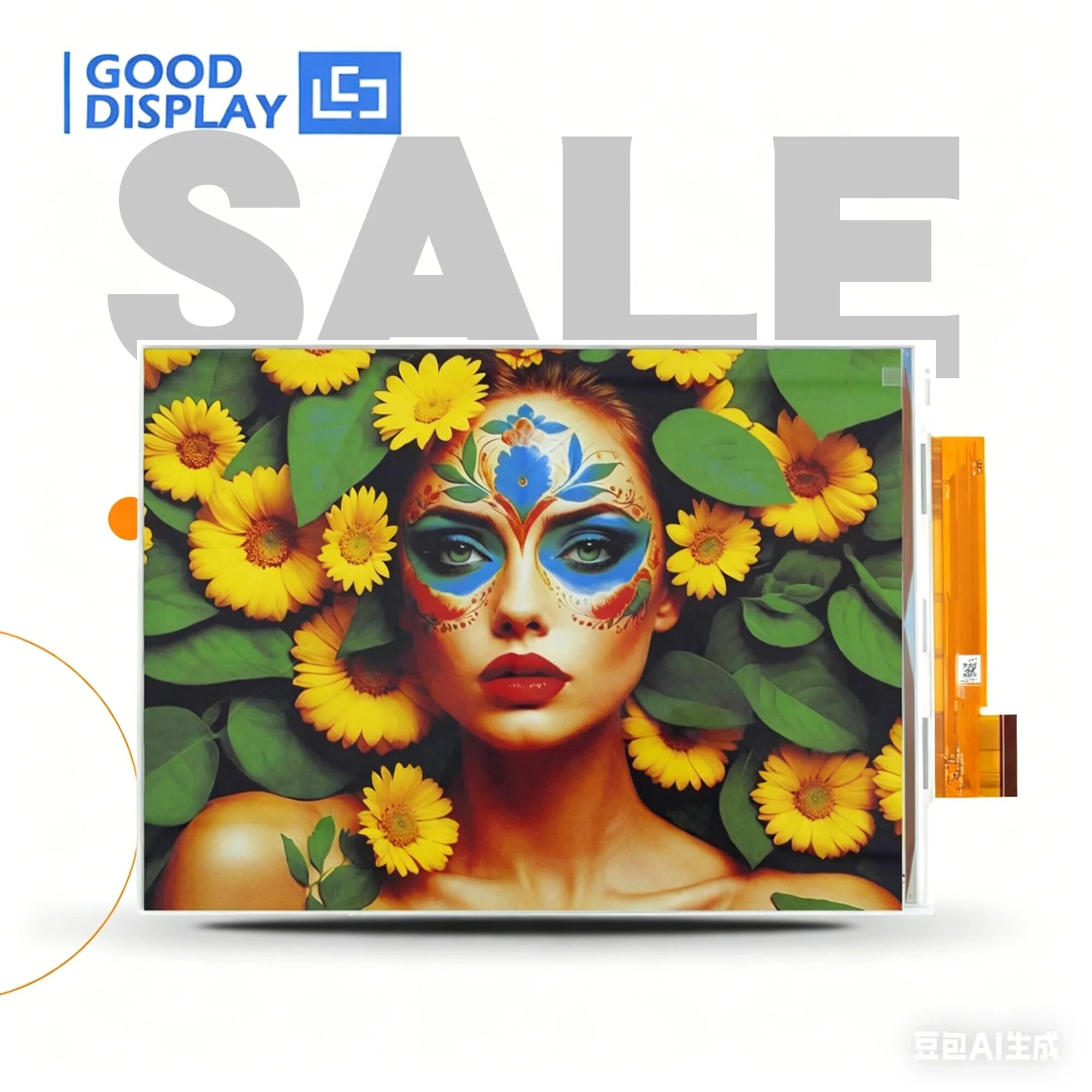 Goodisplay 13,3-дюймовый цветной E Ink Spectra дисплей GDEH133E01 EPD