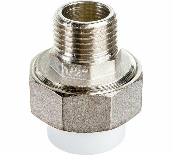 Муфта d20*1/2" комбинированная разъемная н. р. PPR VTp.761