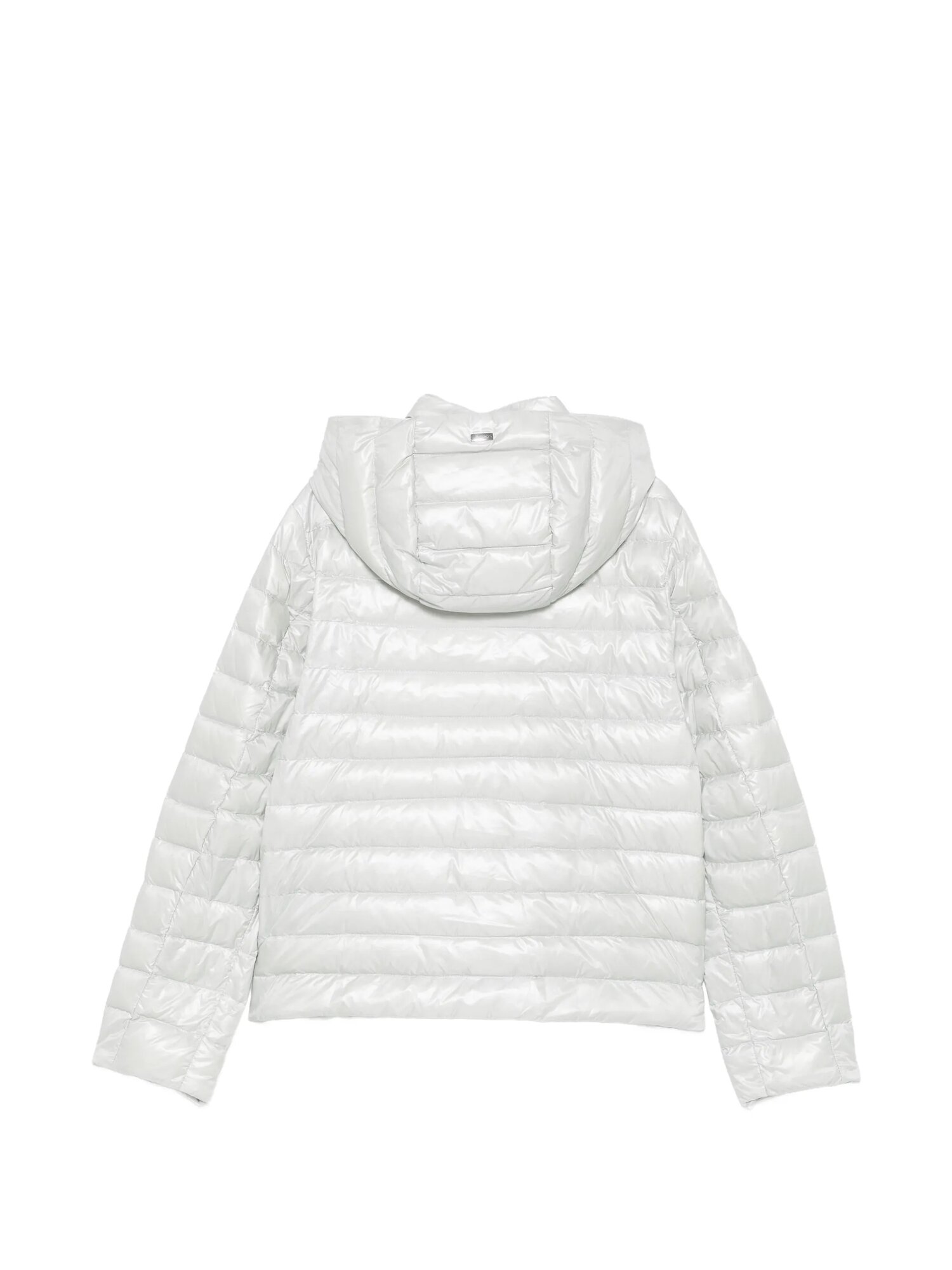 Куртка Herno Quilted hooded jacket, размер 12 лет, бежевый/белый — фото 1