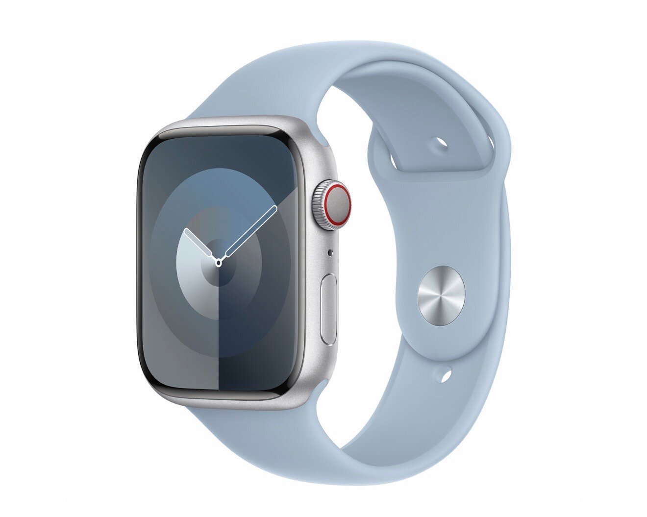 Ремешок для Watch 41mm Light Blue Sport Band S/M MWMM3FE/A 38/40/41/42mm (Original)