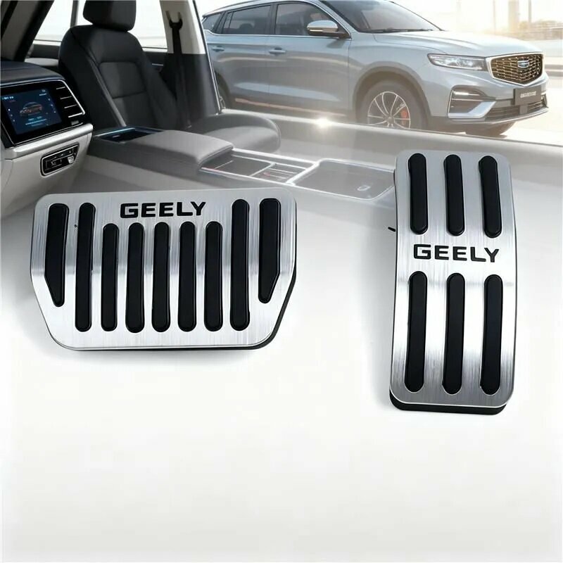 Накладки на педали Geely Monjaro / Джили Монжаро 2023-2024 г. в