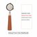 Портафильтр для Delonghi EC680 EC310 3-Ear rosewood-D