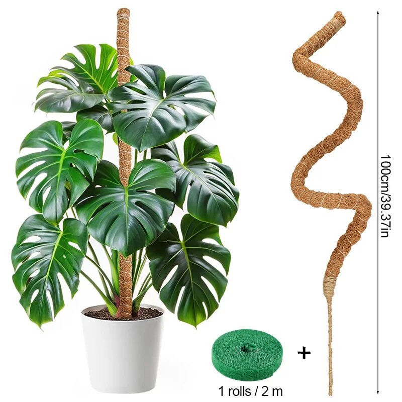 Деревянные гибкие опоры для вьющихся растений 1Set Bendable 100cm