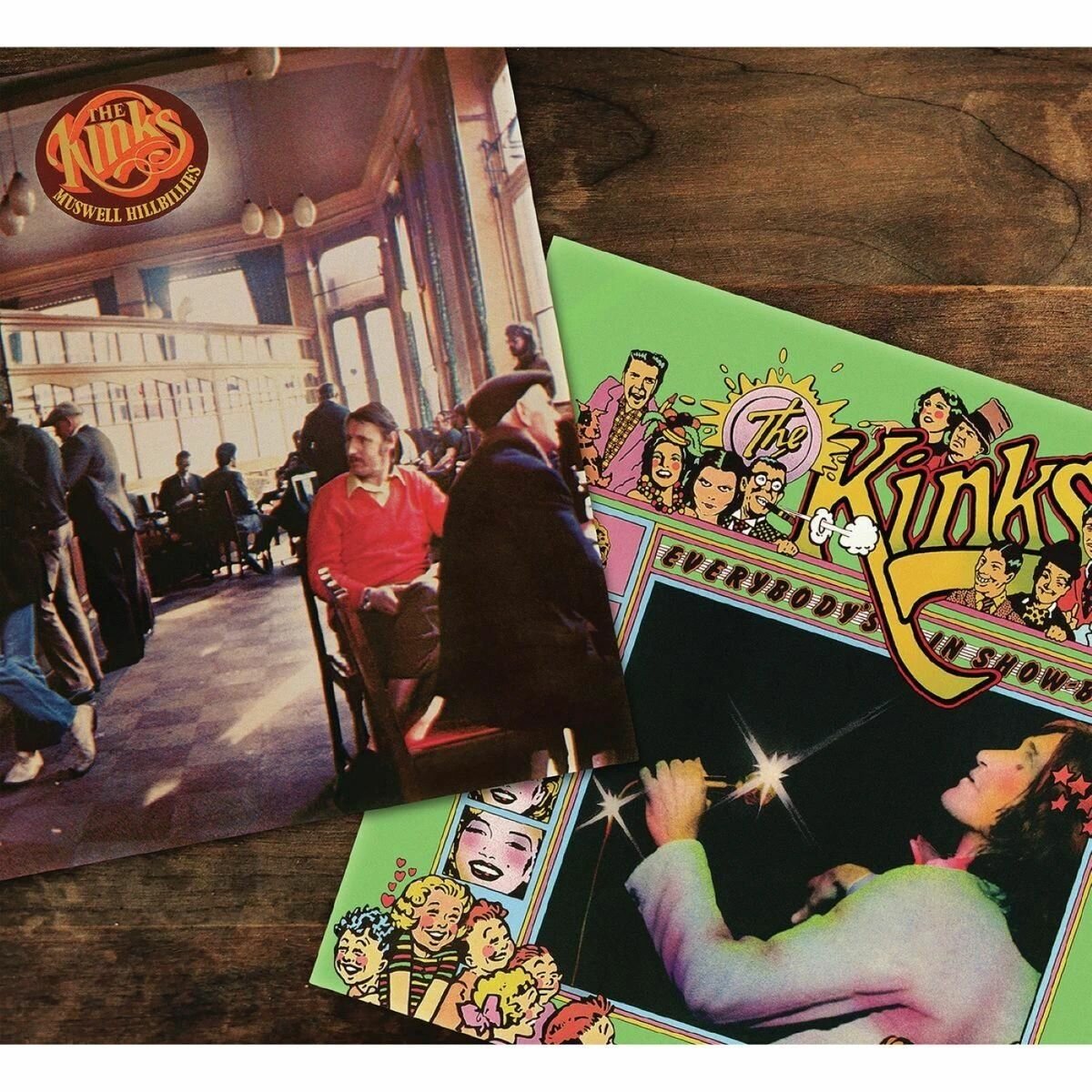 CD диск The Kinks - Muswell Hillbillies/ Everybody's In Show-Biz - Everybody's A Star (2CD) 2022, Digibook