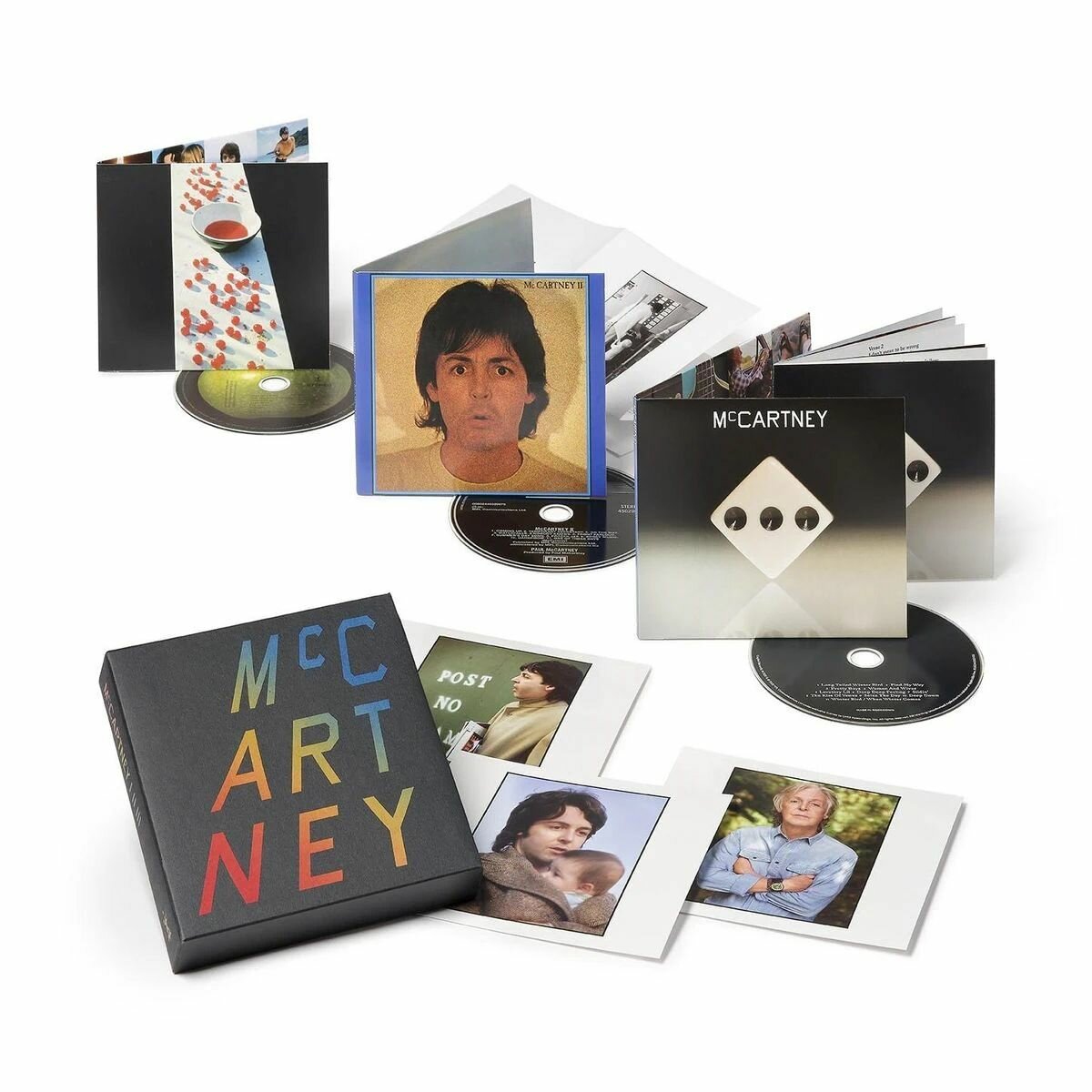 CD диск Paul McCartney - McCartney I, II, III (3CD) Limited, 2022, Digisleeve In Box