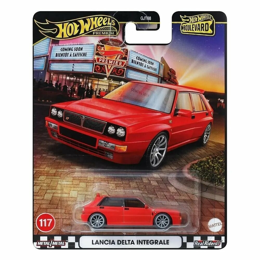 Машинка Mattel Hot Wheels Premium GJT68-Lancia Delta Integrale