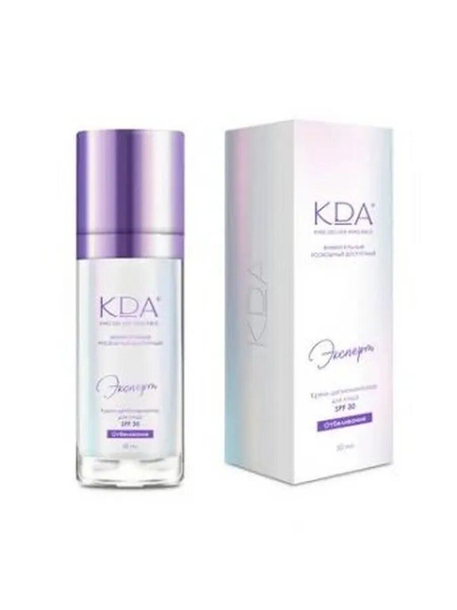 Крем-депигментатор для лица КДА (KDA) Эксперт SPF30 50 мл 1