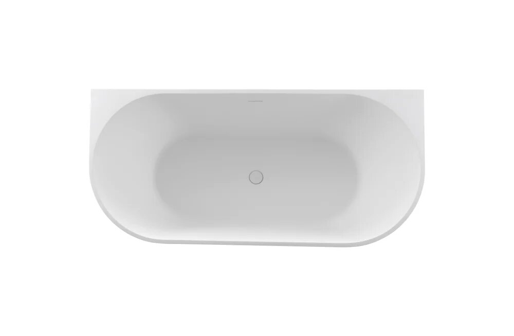 Ванна из искусственного камня Vincea VBT-4S07-1700MW, 1700х800х550, белая матовая