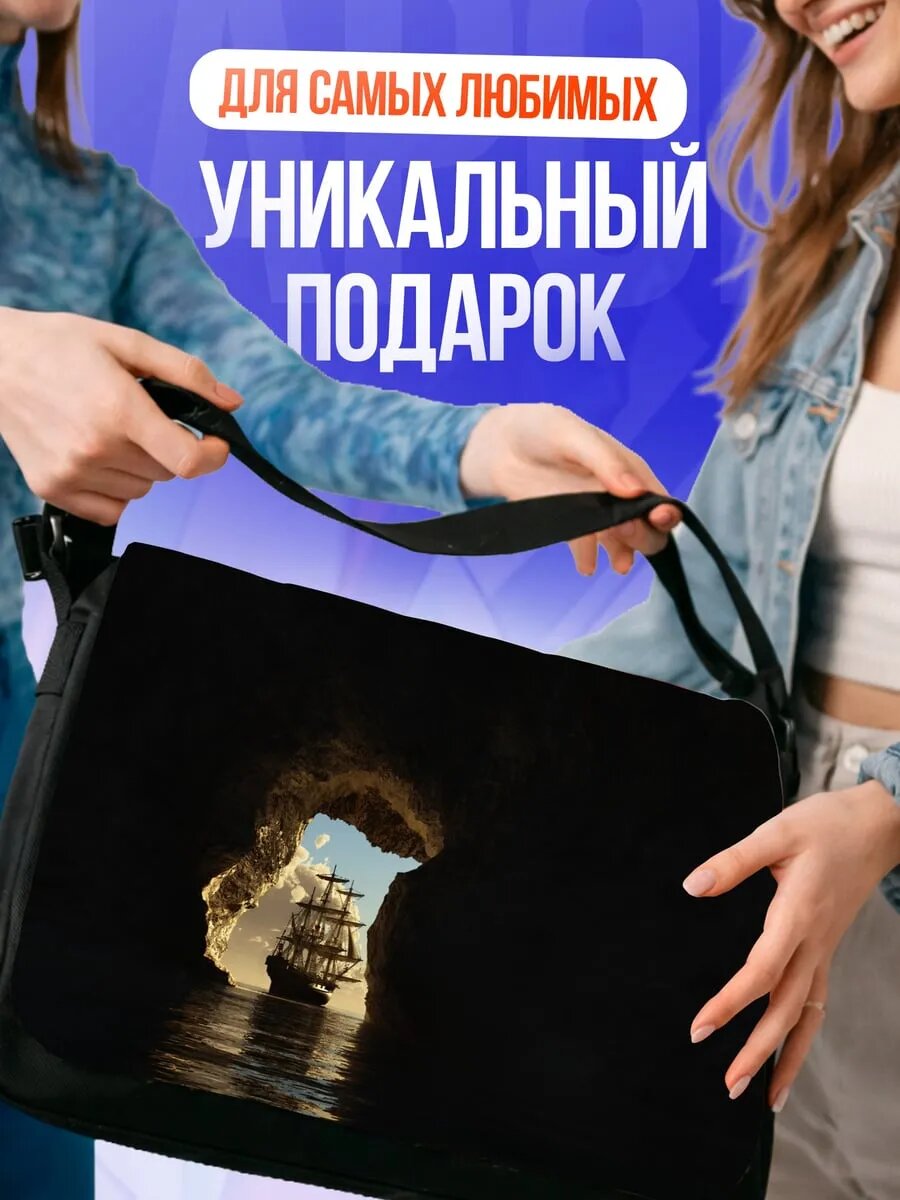 Сумка кросс-боди , черный — фото 1