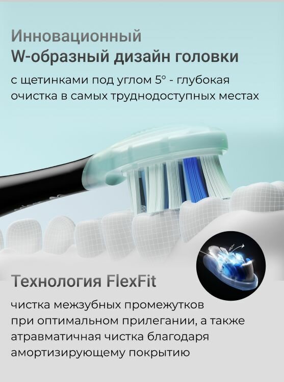 Комплект насадок для чувствительных десен Oclean UG01, 2 шт — фото 1
