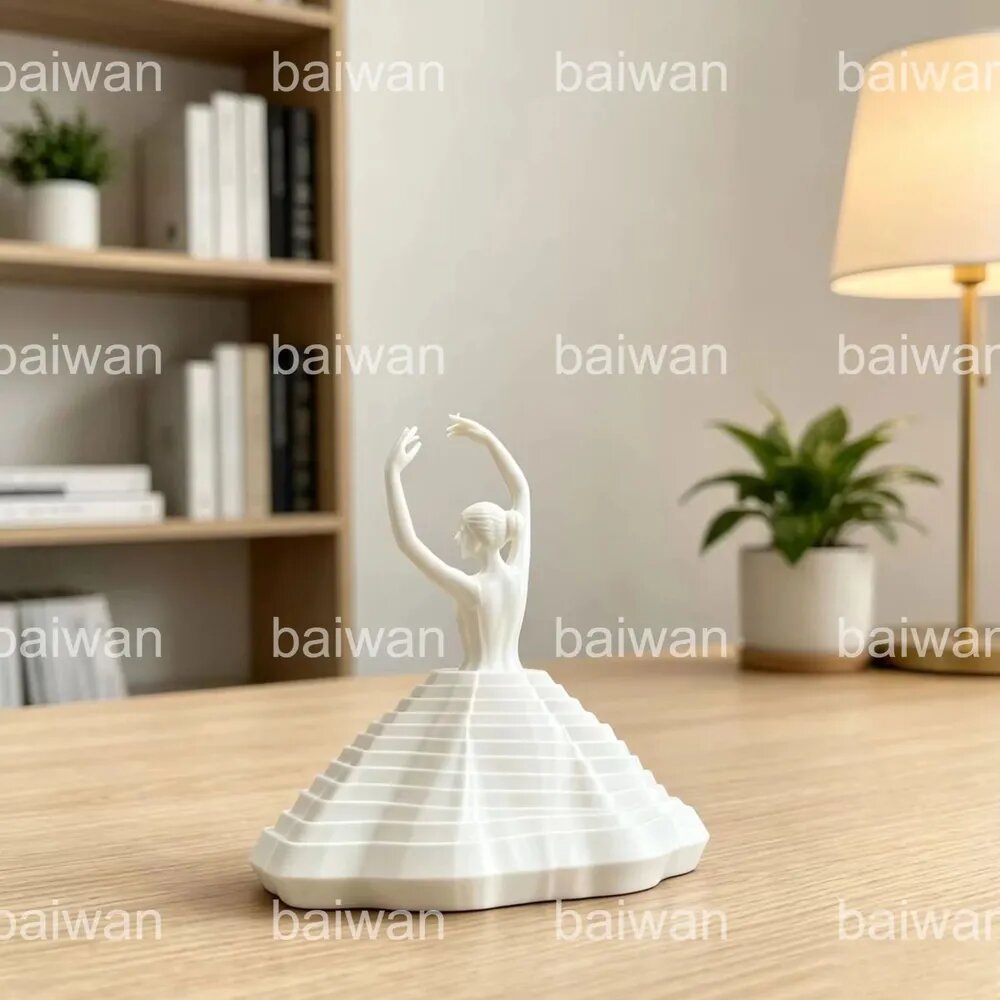 Фигурка-балерина, 3D-печать, декор для дома