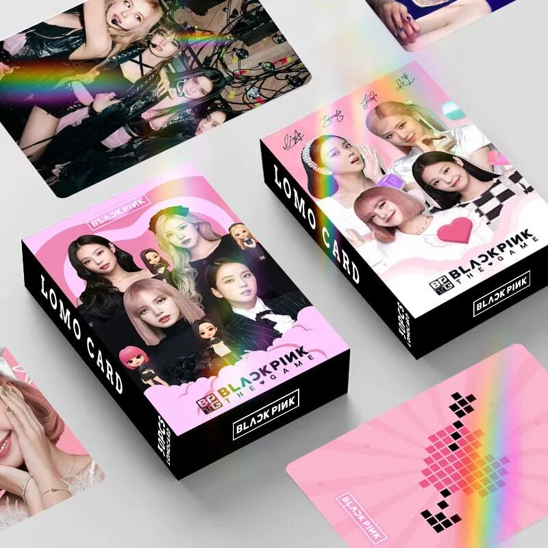 30 карт для коллекции BLACKPINK звезд