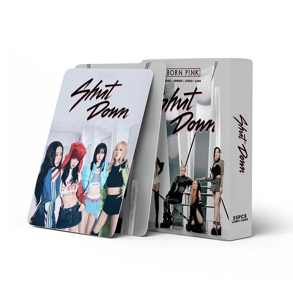 Карточки BlackPink Born Pink, Фотокарточки Отключение HD, Карточки коллекции фанатов