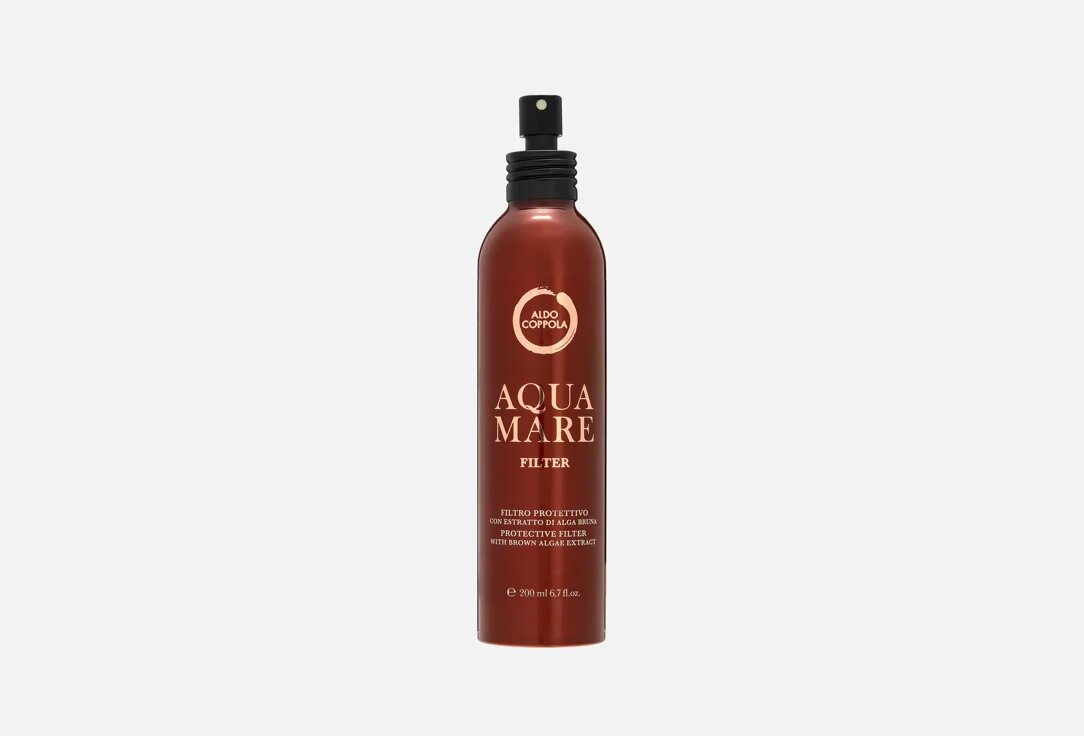 Aldo Coppola AQUAMARE PROTECTIVE FILTER Лосьон-спрей для защиты волос от солнца 200 мл
