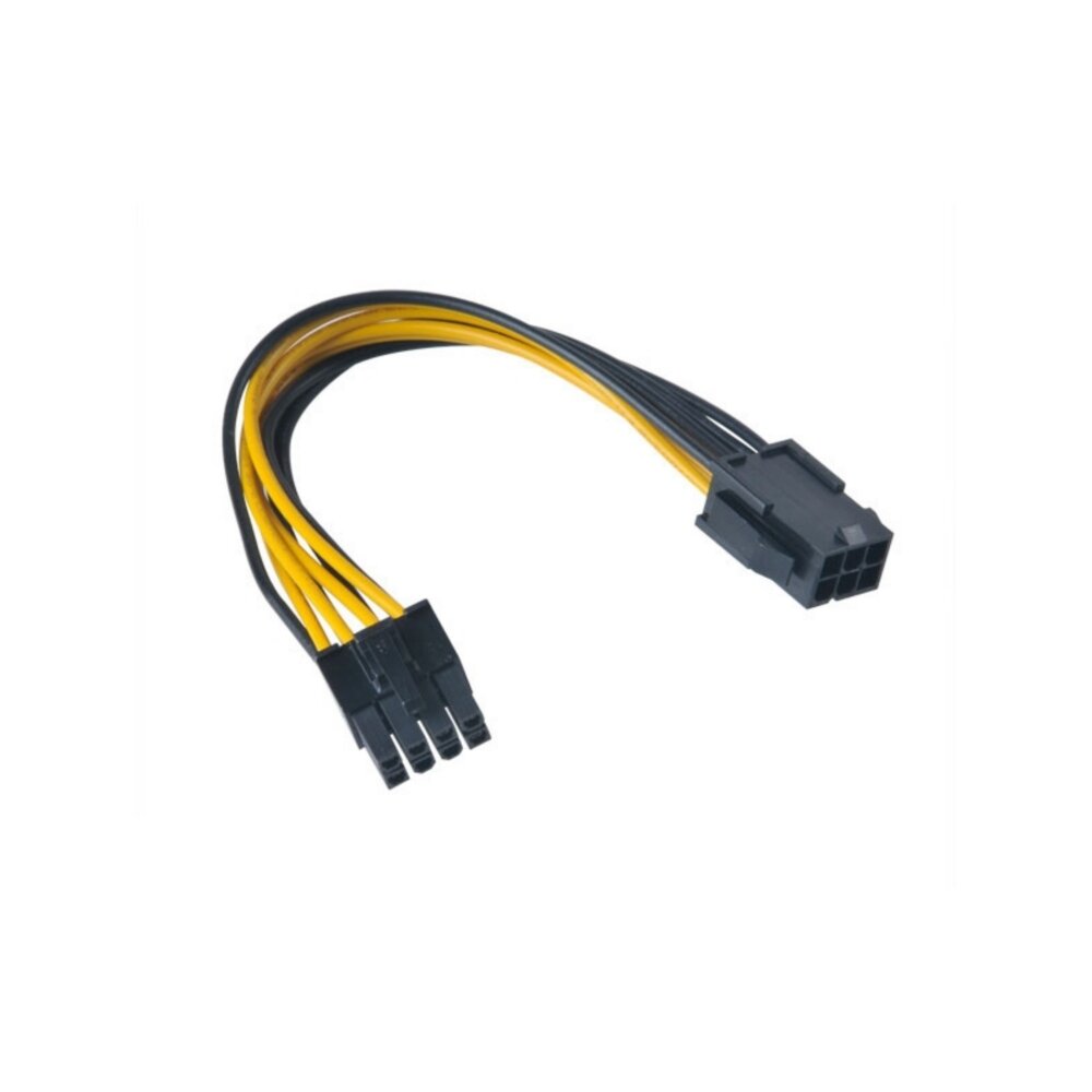 Кабель Akasa 6-pin PCIe to 8-pin ATX12V CPU connector (AK-CB051)