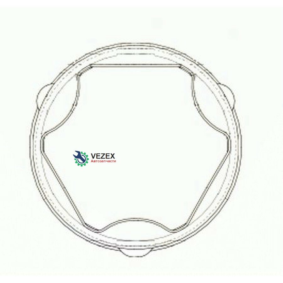 GKN-SPIDAN 306011 Пыльник шруса внутр комплект