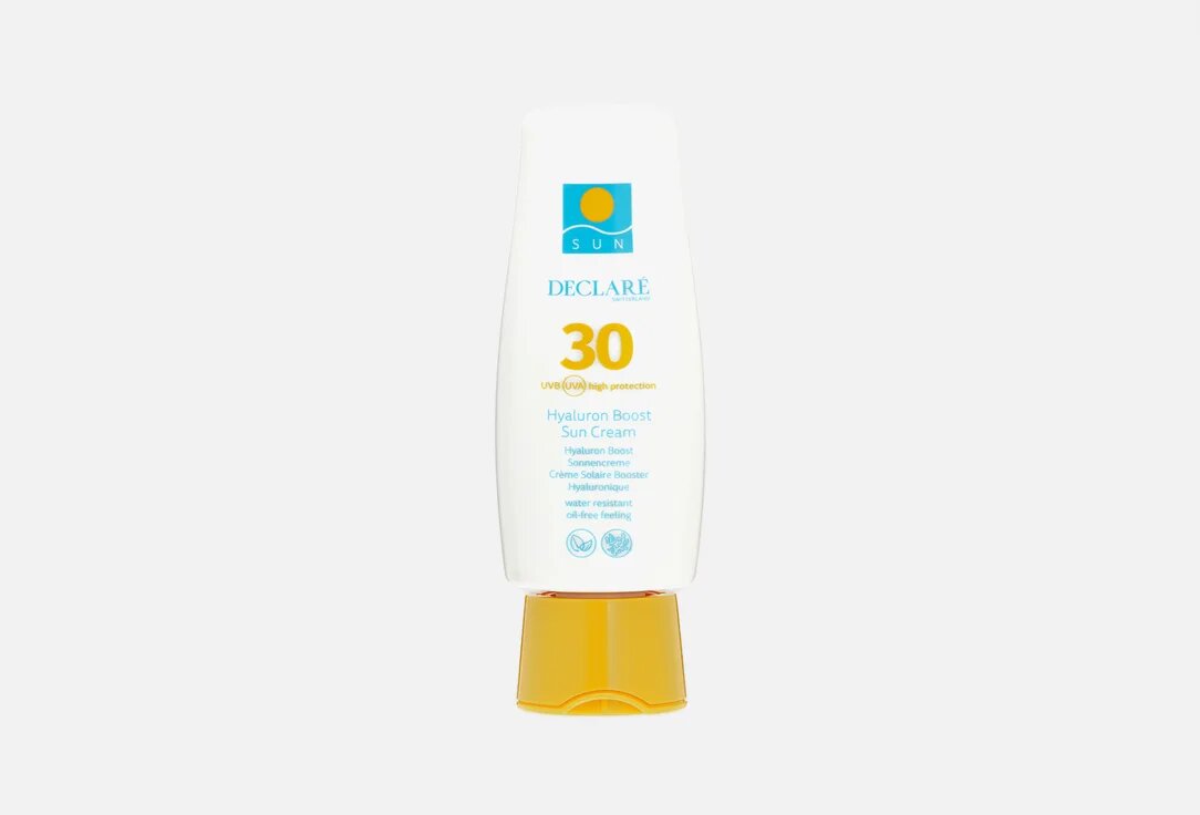 DECLARE Hyaluron Boost Sun Cream Солнцезащитный крем для лица и тела SPF30 100мл