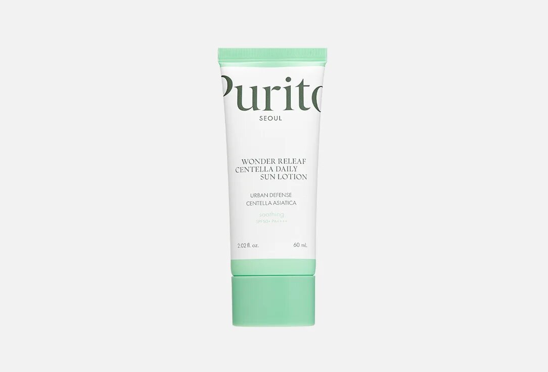 Purito Wonder Releaf Centella Daily Солнцезащитный лосьон SPF50+ 60мл