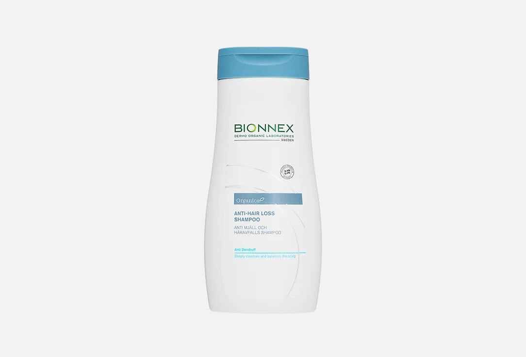 BIONNEX ANTI-HAIR LOSS SHAMPOO Anti Dandruff Очищающий шампунь для волос от перхоти 300мл
