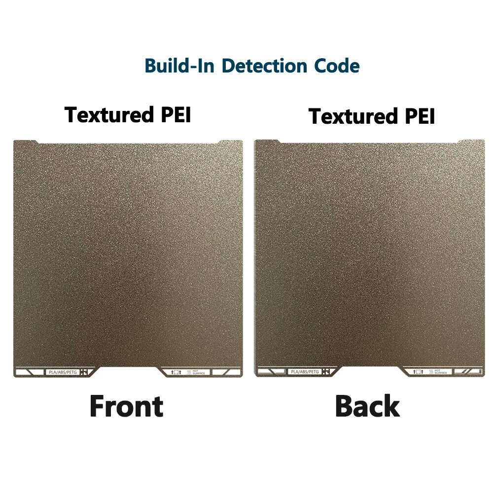 Пластина для 3D-печати JUUPINE H2C PEO/PEI Серый, Textured PEI Plate