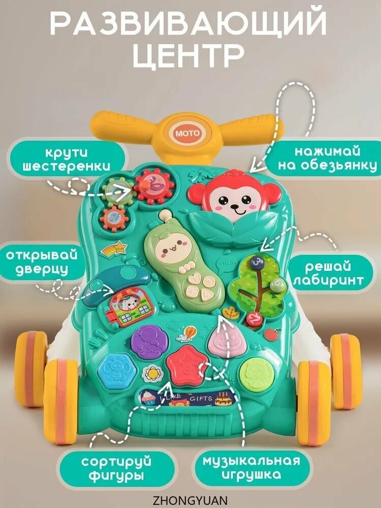 Детские ходунки каталка — фото 1